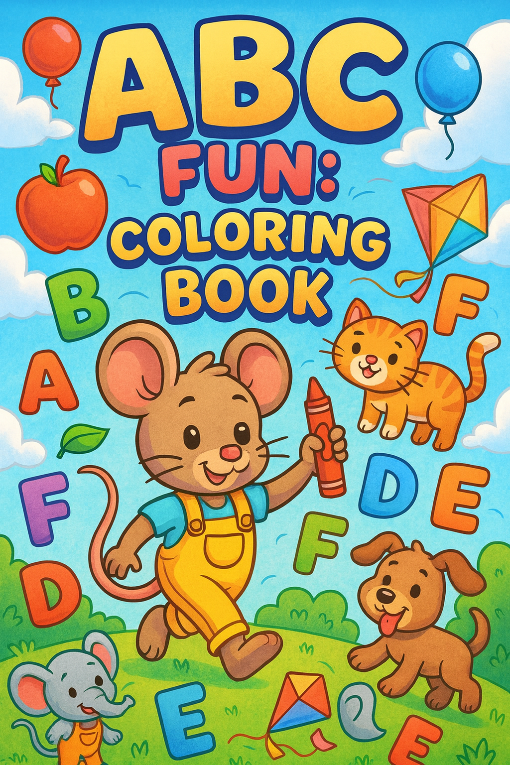 ABC Fun: Coloring Book – Color Kiddoz